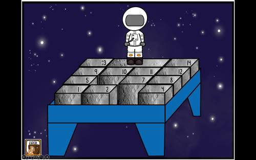 Moon Walk (Don't Break the Moon): An Interactive Game for PowerPoint
