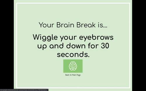 Distance Learning Brain Breaks Game by EdTech Classroom | TPT