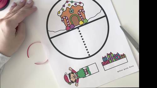 first day back from winter break- Winter 3-D Craft - Memory Gift- January