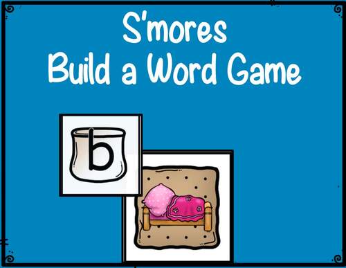 S'mores Themed Build a CVC Word Phonics Center by The Teaching Scene by ...