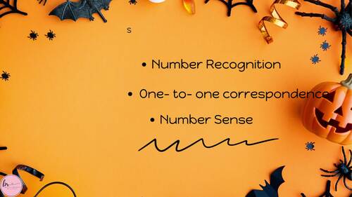 Halloween Numbers Flash Cards 1-10 with Worksheets : Card Games | TPT