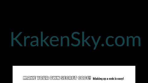 Secret Codes - Make Your Own + Examples + Workspace + Tips by KrakenSky