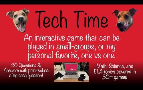 Figurative Language Tech Time (INTERACTIVE REVIEW GAME!) | TPT