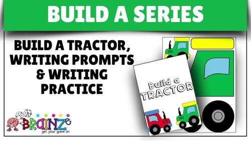 Tractor Transportation Craft Letter T Alphabet Handwriting Activity by ...
