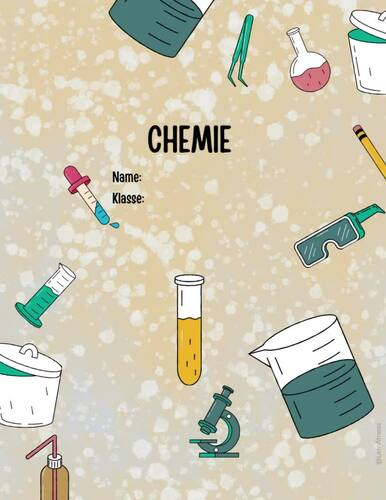 DAZ | DAF | German Chemie | Chemistry | 12 cover sheets by Lernfitness