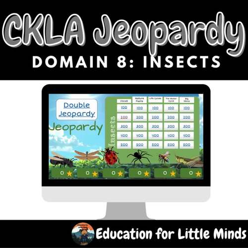 2nd Grade Domain 8 Insects - CKLA - Editable Listening & Learning ...