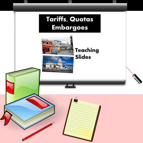 Tariffs Quotas Embargoes Economics Trade Barriers Middle School | TPT
