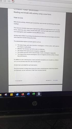 Halloween Reading Comprehension Craft | Build Your Own Monster | TPT