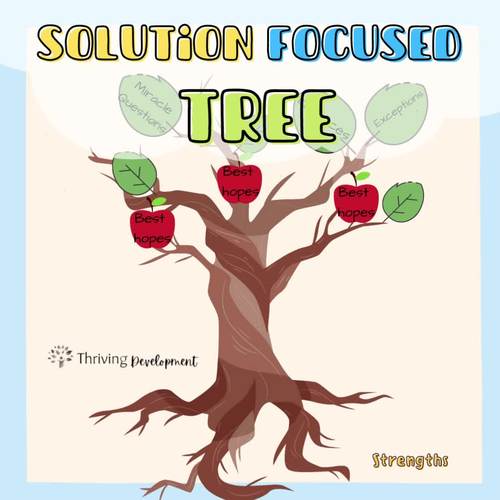 Solution Focused Tree| Solution Focused School Counseling Tool ...