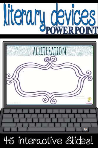 Literary Devices Bundle Distance Learning by 3 Sweet Peas | TPT