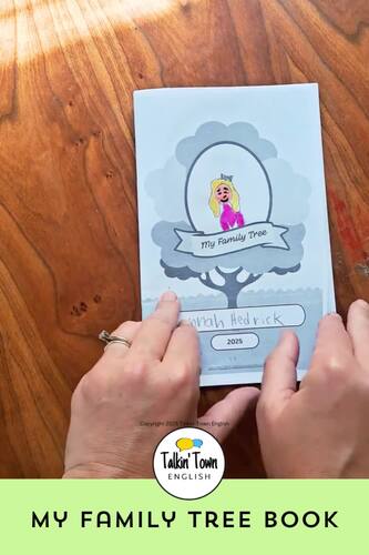 My Family Tree Template Digital, Printable Family Tree Project ...