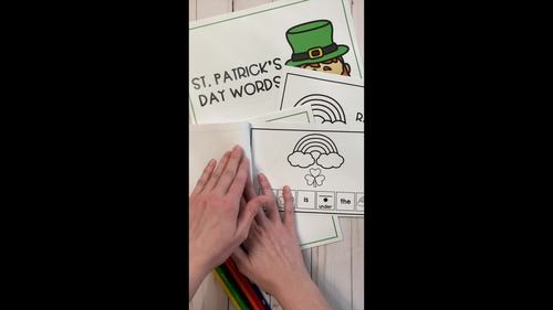St. Patrick's Day Language Mini-Books by Talking Mama Bears | TPT
