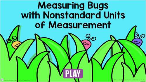 Spring Bugs Non-Standard Measurement Google™, PowerPoint™ & Boom ...