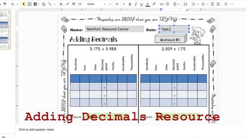 DECIMALS WORKSHEETS MEGA BUNDLE - Print and Digital by Martha's ...