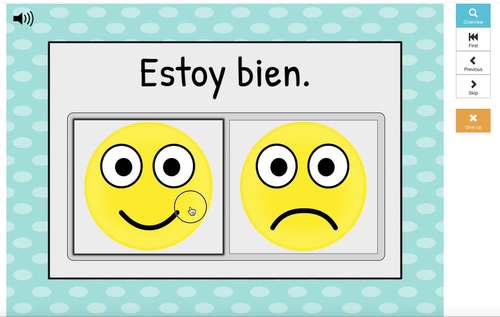 Spanish Boom Cards / Digital Task Cards--Basic Feelings / ¿Cómo estás?