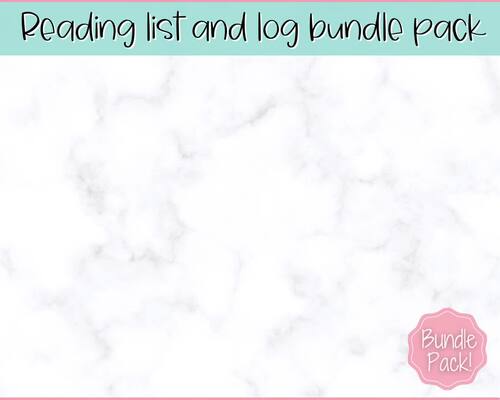 Reading Log Printable for Kids | Reading List, Challenge & Tracker ...
