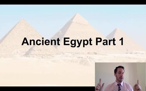 Ancient Egypt Part 1 (Middle School Social Studies) | TPT