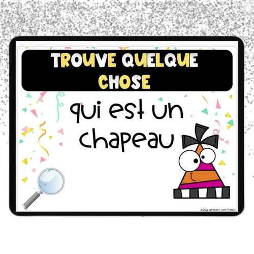 French New Year's Scavenger Hunt | Le Nouvel An by Sprinkle it with French