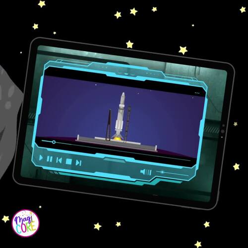 Space Mystery Reading Comprehension Activity Game Worksheets Passages ...