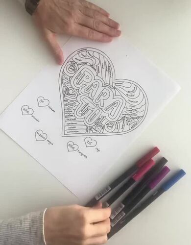 Valentine's Color by Conjugation Heart-Preterite ER & IR Verbs | TPT