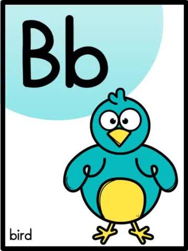 Animal Alphabet Posters for Kindergarten & Preschool Classroom Decor