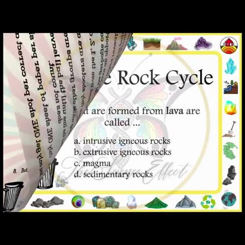Rock Cycle ~ Crumple & Shoot ~ Trashketball Science Review Game | TPT