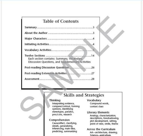 Before We Were Free Novel Units® Teacher Guide Novel Study | TPT