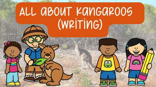 All About Kangaroos Writing Nonfiction Kangaroos Unit PreK Kindergarten ...