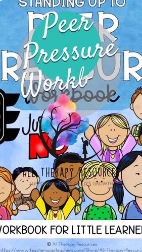 PEER PRESSURE Lesson Workbook I Red Ribbon Week I Social Skills Friendship