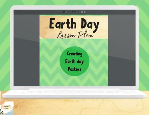 Earth Day Lesson Plan/ Students Create Awareness Posters/Great Sub Plan!