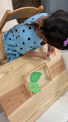 Fine Motor Bug-Themed Leaf Punching Activity | Hole Punch Practice for ...