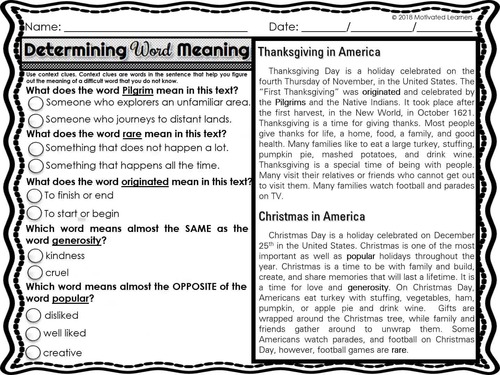 2nd Grade Compare and Contrast Reading Comprehension Passages | RL2.9 ...