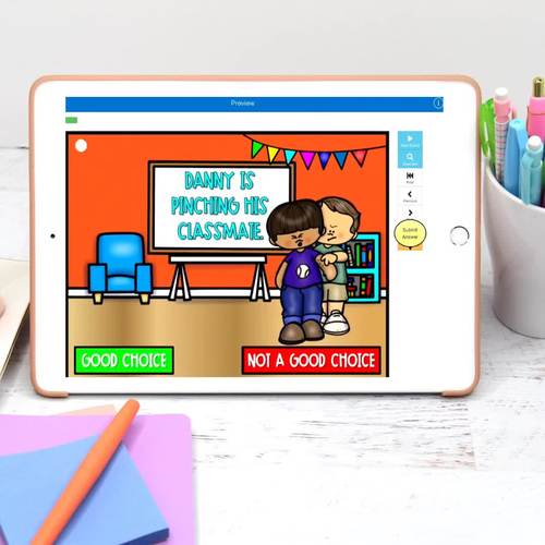 Making Good Choices Boom Cards by Sweetnsauerfirsties | TpT