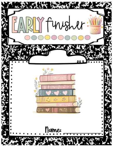 Back to School || Early Finisher Daily Practice Packet by Kayla Leonard