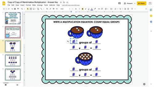 Digital Multiplication / Winter Math Center / Distance Learning | TPT