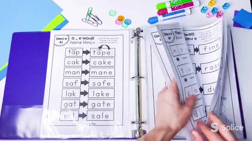 No Prep Reading Intervention Binder for Beginning Readers | ELA SOR Aligned