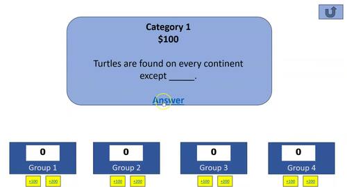 Except Antarctica by Todd Sturgell Jeopardy by Reading Into Games