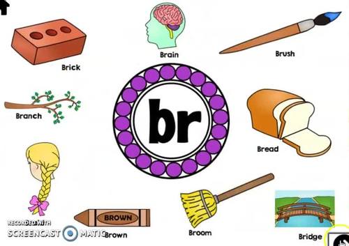 R Blend Tic Tac Toe Summer Edition BOOM CARDS by One Silly Sausage Speech