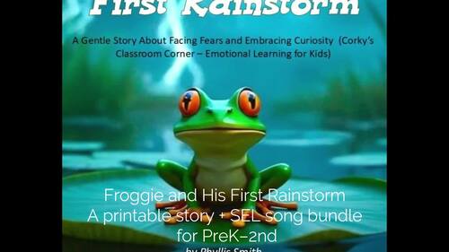 Froggie and His First Rainstorm–SEL Activity Pack (Schoolwide License)