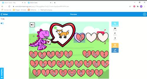 BOOM CARDS Valentine's Day: Spelling CVC WORDS (short vowel o) by Ms ...