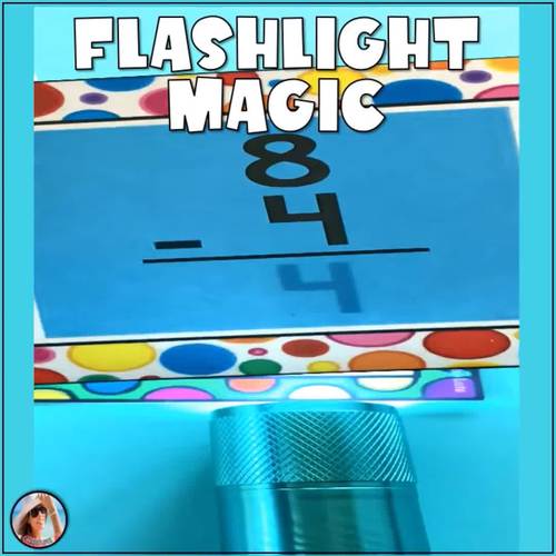 Flash Cards: Addition & Subtraction to 20 – Flashlight Magic | TpT