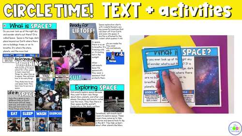 Preschool Space Circle Time- Space Activities for PreK | TPT