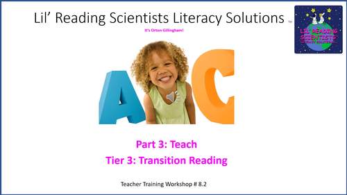 A FREE Teacher Workshop #8.3 - Orton Gillingham - Teach (Beginning Reading)