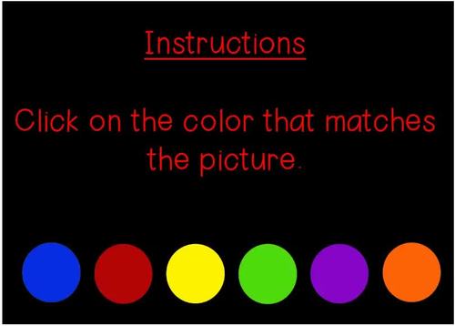 CVI Identifying Colors Boom Cards™ by Learn to Speech | TPT