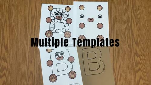 Alphabet Letter Crafts | A-Z Uppercase Letters by Mr Matt OT | TPT