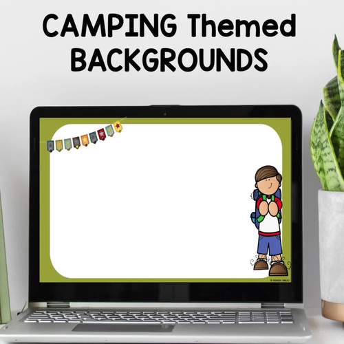 Camping Google Slides Templates Digital Resource | TPT