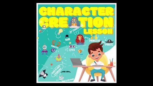 Fun Narrative Writing Character Development Project | Graphic Orgainzer ...