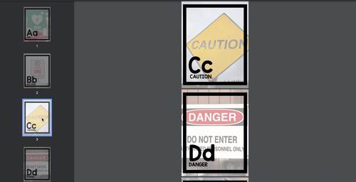 Community Signs Safety Signs Alphabet Line - real photos! | TPT