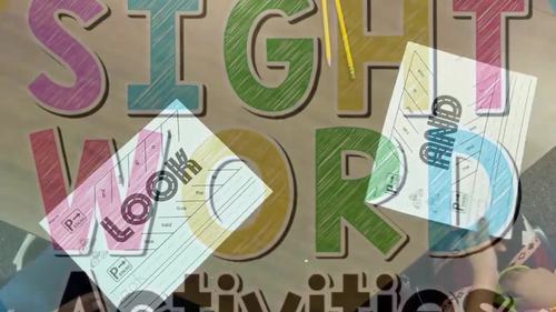 Sight Words First Grade with Cars and Parking Lots {41 words!} | TPT