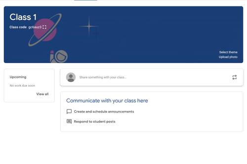 Animated Google Classroom Headers (October) Banners - Distance Learning